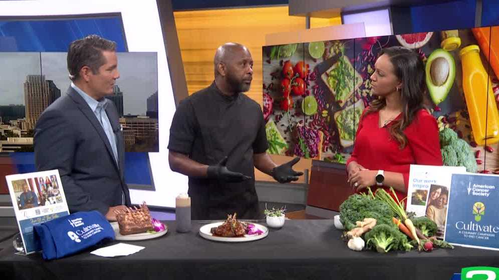 Chef Q previews 'Culinary Campaign to End Cancer’ event