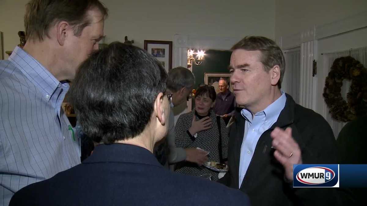 Colorado Senator Michael Bennet visits Granite State