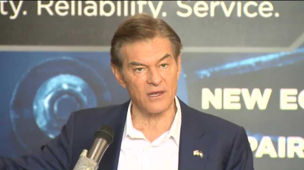 Dr. Mehmet Oz campaigns for Senate in Butler County, Pennsylvania