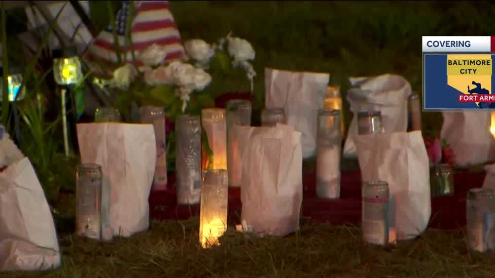 Vigil held for Key Bridge collapse victims