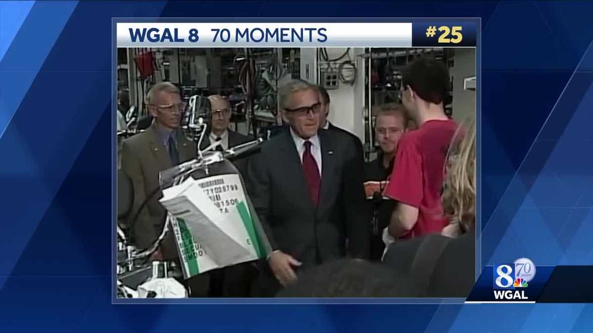 Reagan, Bush, Clinton, Trump - memorable presidential visits