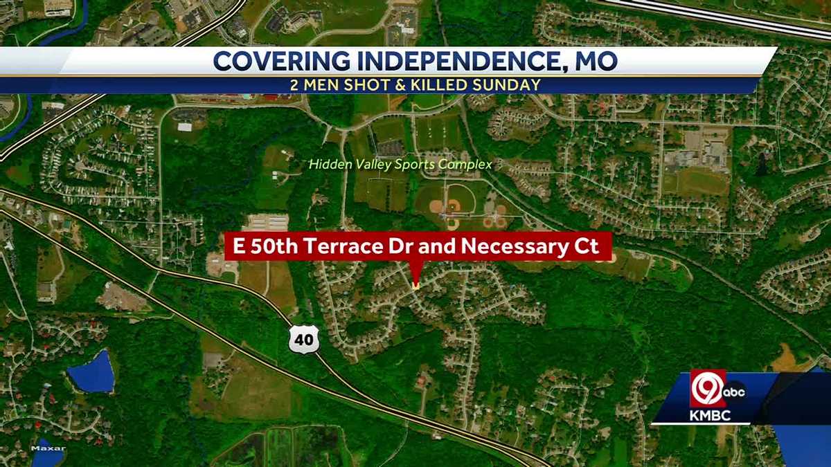 Independence, Missouri, police say 2 men were shot, killed Sunday