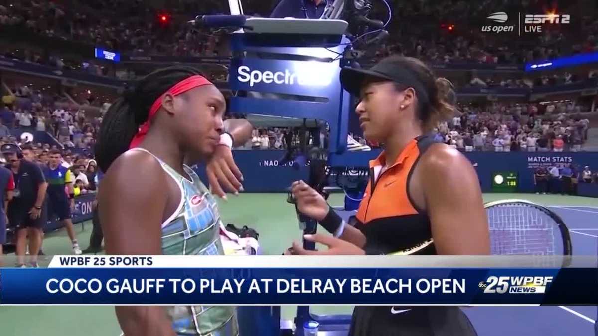 Coco Gauff to play at Delray Beach Open