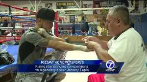 Boxer Matthew Griego