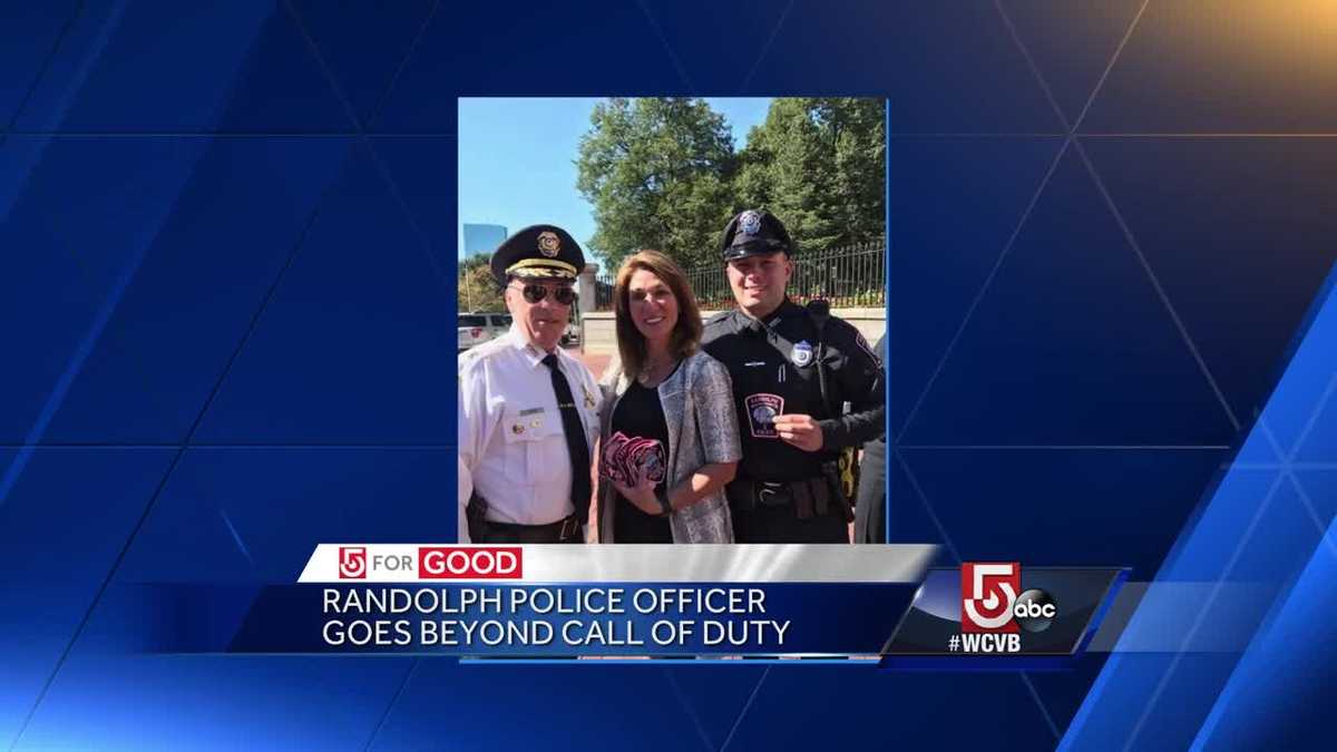5 For Good: Randolph police officer goes beyond call of duty