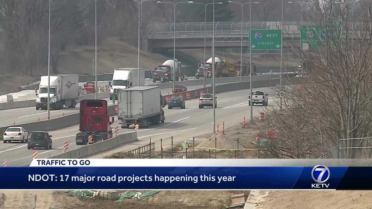 NDOT: 17 major road projects happening this year