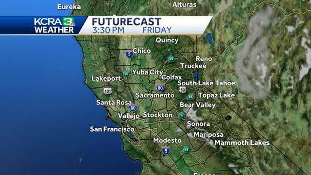 A break from rain and snow for the next several days