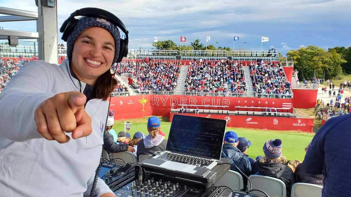 DJ Shawna makes history at Ryder Cup