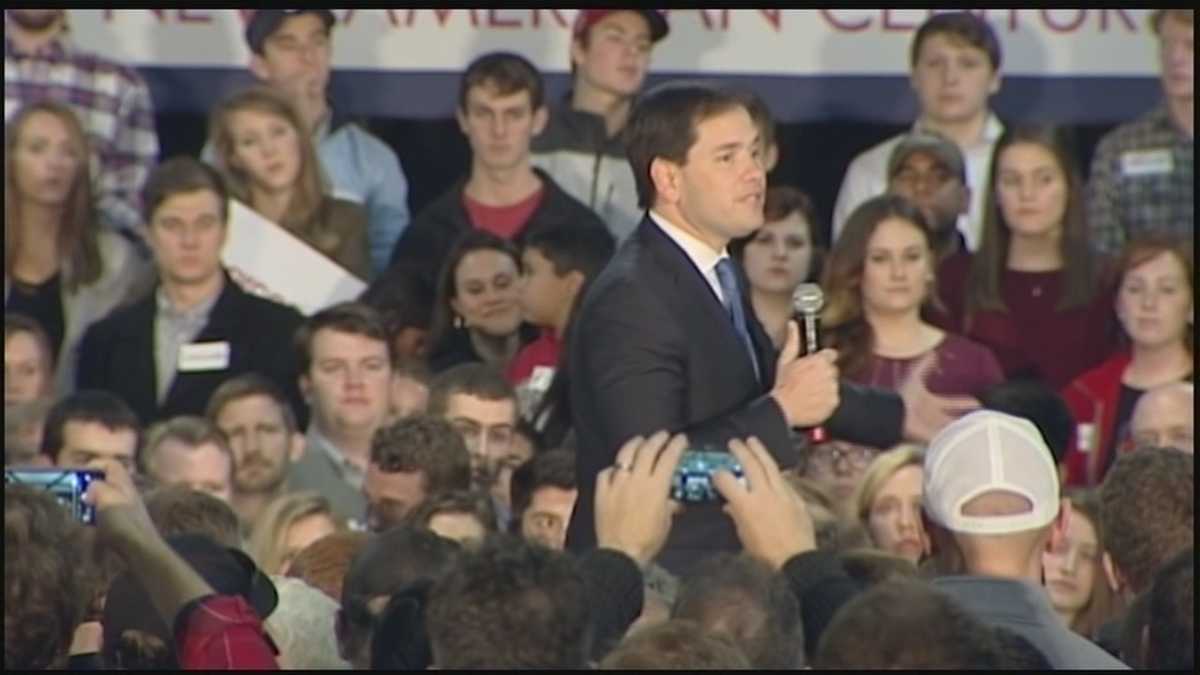 Marco Rubio holds rally in Raleigh
