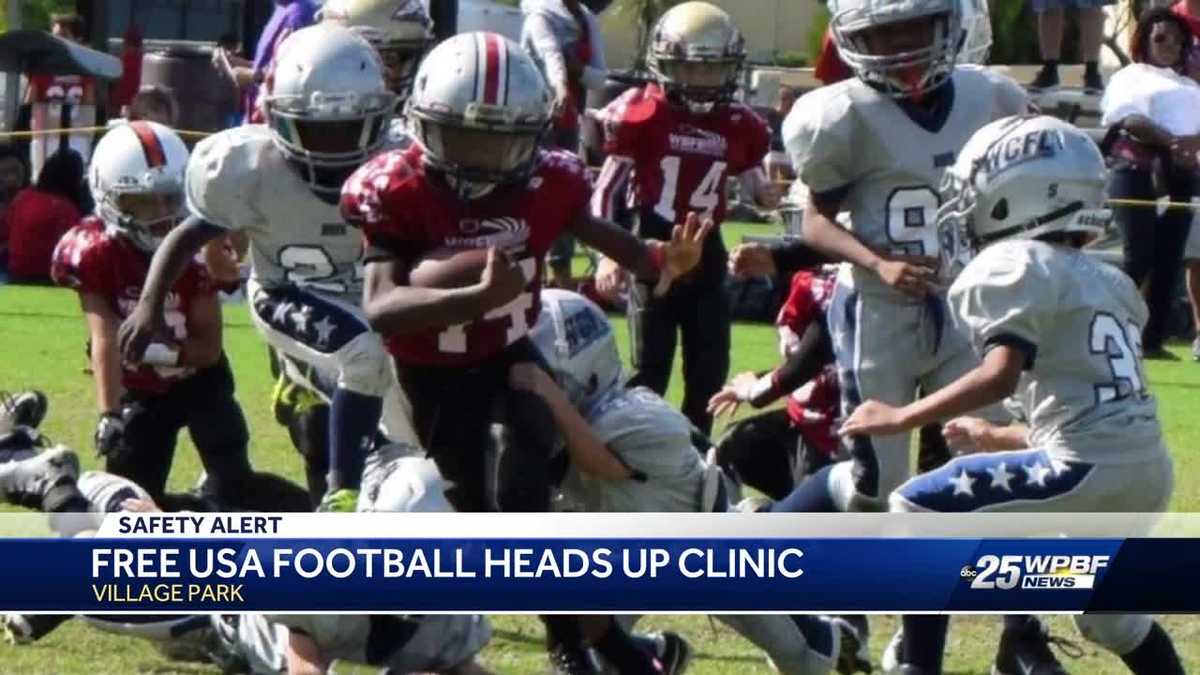 WCFL Free 'Heads Up' Football Clinic At Village Park