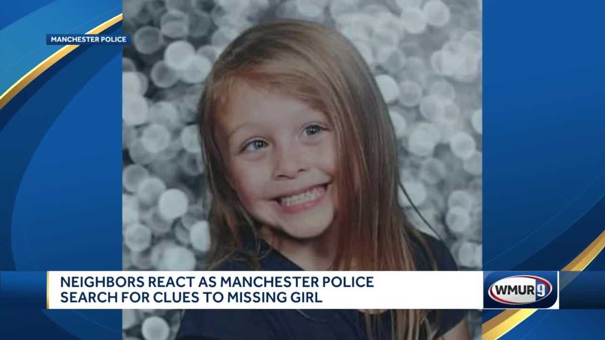 Neighbors react as Manchester police search for clues to missing girl