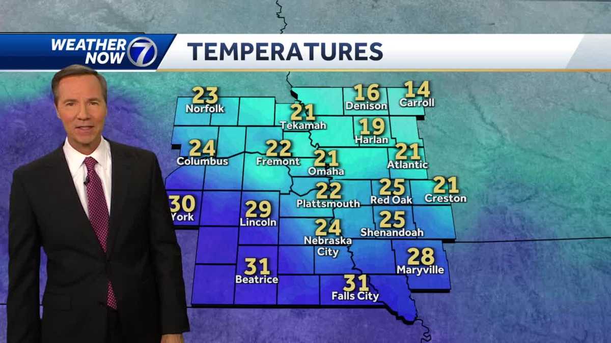 Sunday evening December 18 Omaha weather