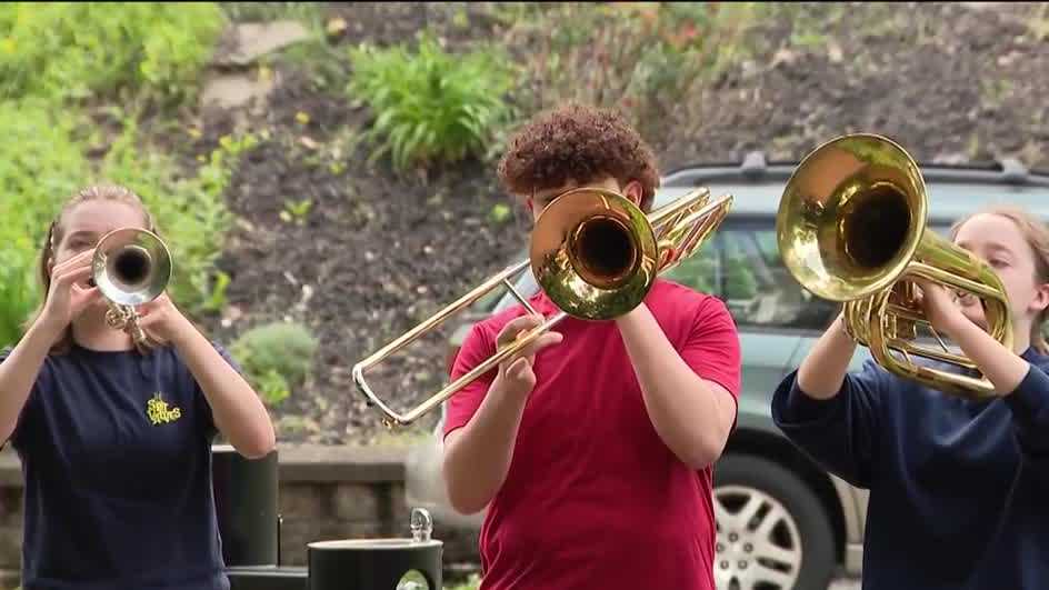 Memorial Day 'Taps Across America' commemoration in Ross Township