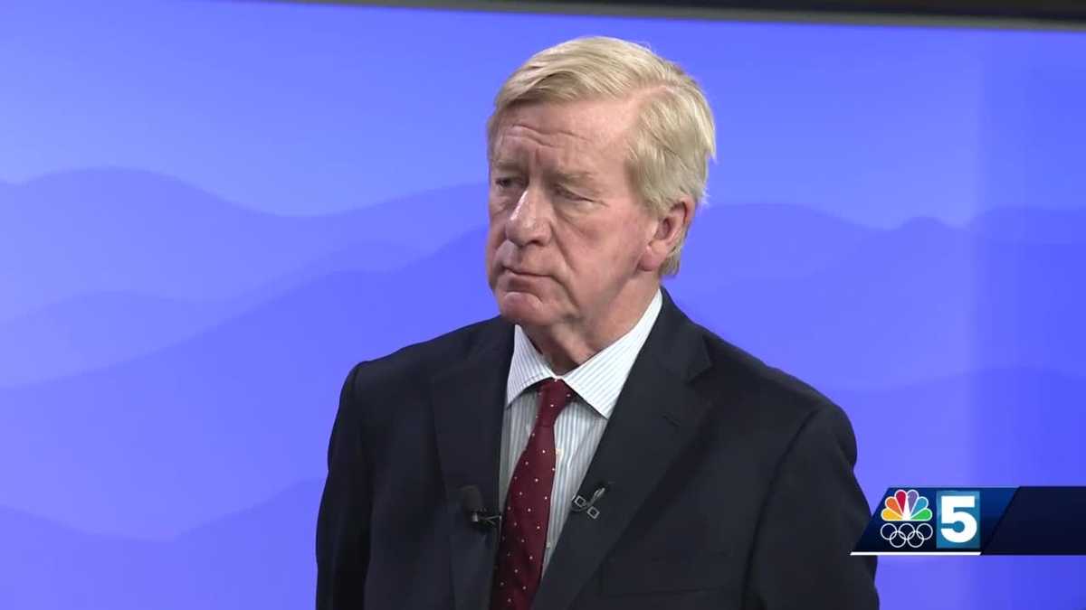 Republican presidential candidate Bill Weld campaigns in Vermont