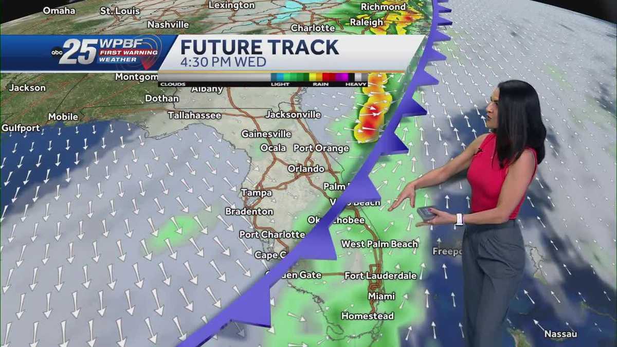 Next cold front arrives this week