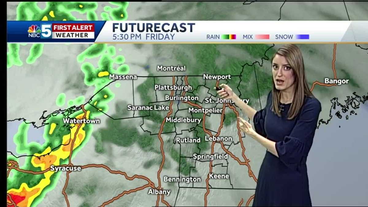 Video: A few rounds of rain coming through the start of next week 4/12/19