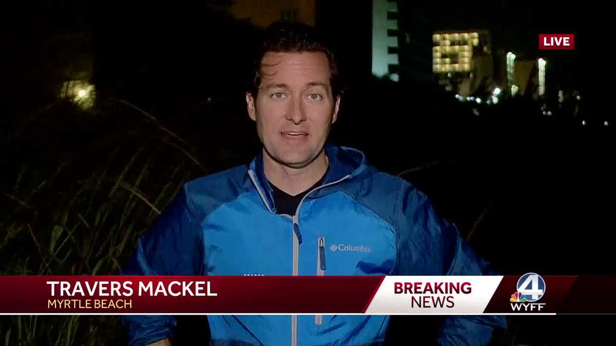 Thursday morning update from Myrtle Beach