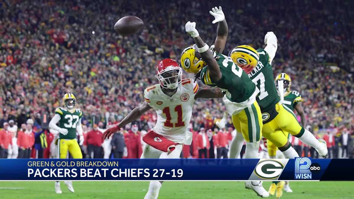 Packers win third straight game against Kansas City Chiefs