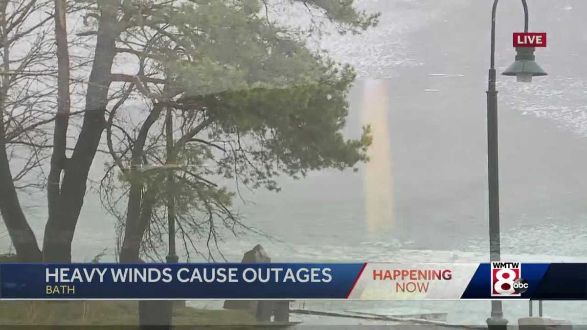 Mainers wake up to a wet and windy Christmas Day