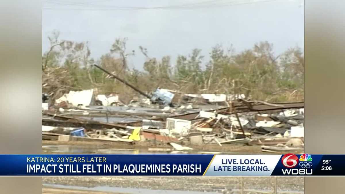 Hurricane Katrina made landfall in Buras. 20 years later, the area is ...