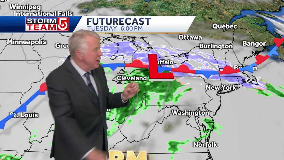 Video: Cloudy, with mix of rain or snow