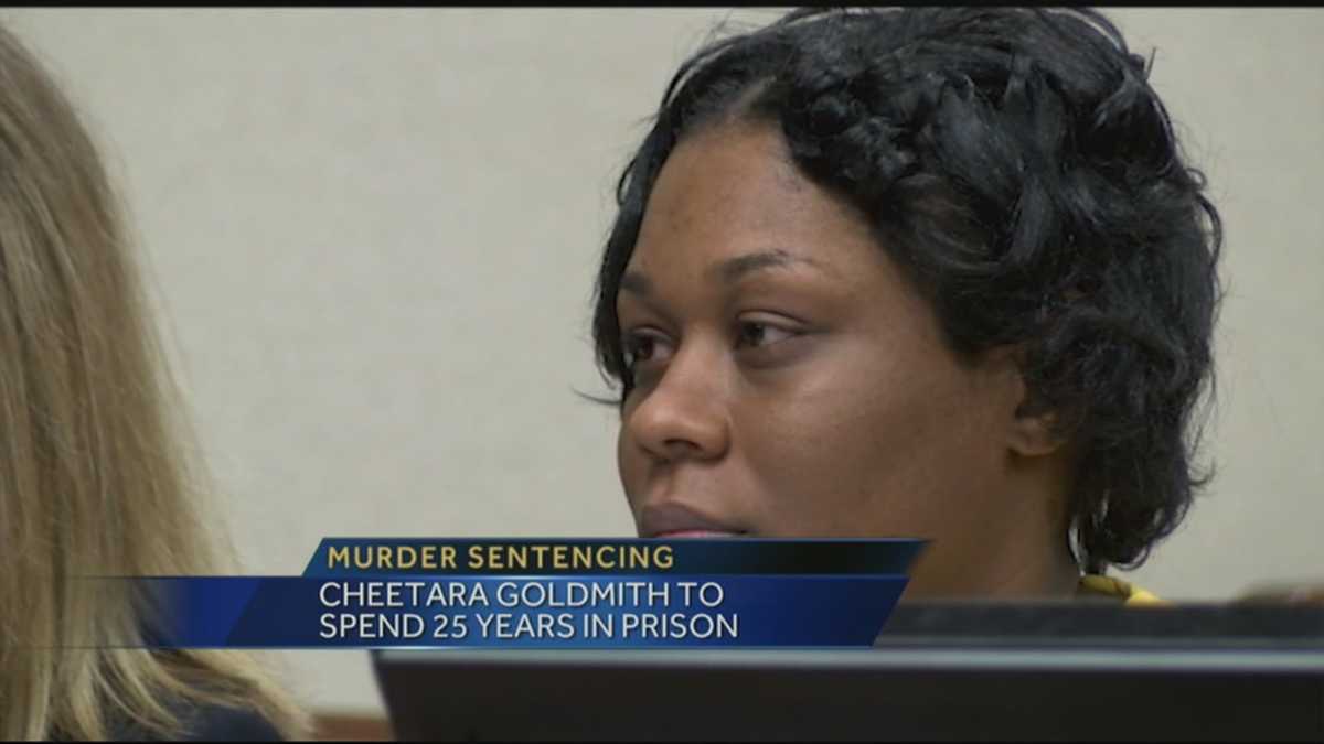 Cheetara Goldsmith to spend 25 years in prison