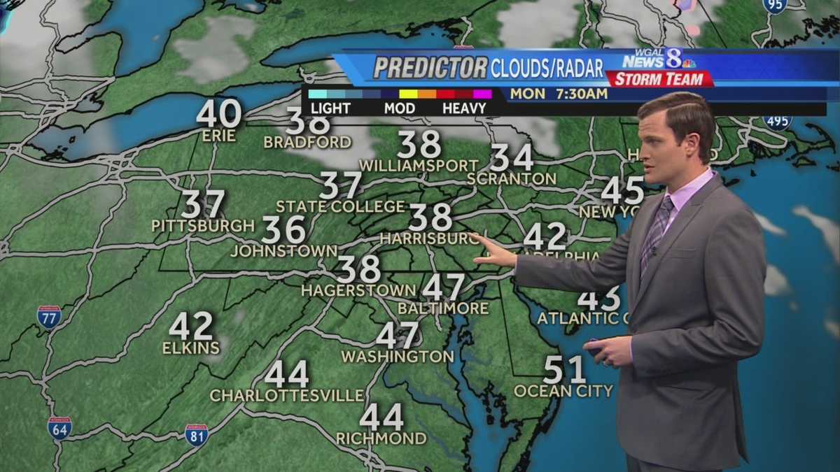 Sunday Forecast: Windy & Cool