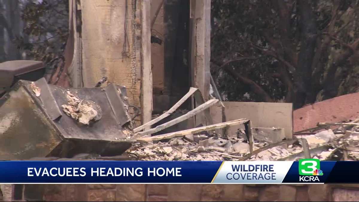 Carr Fire evacuees return home, some find ashes