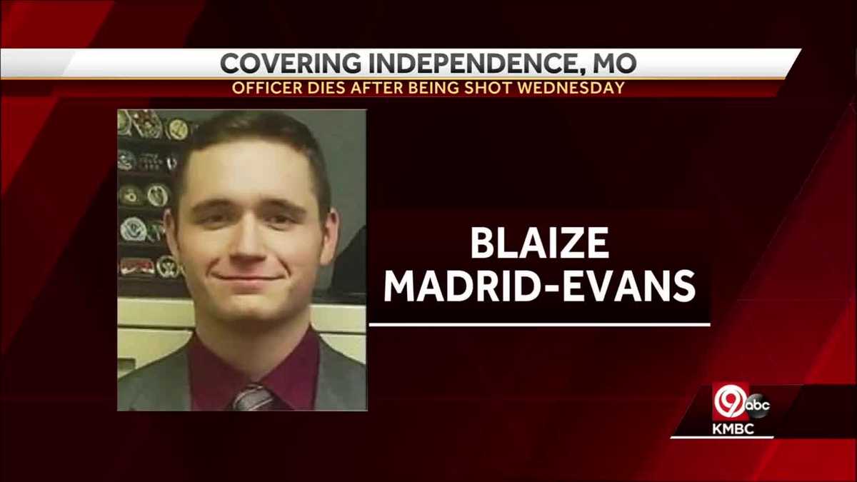 family of Madrid-Evans release statement on the fallen officer