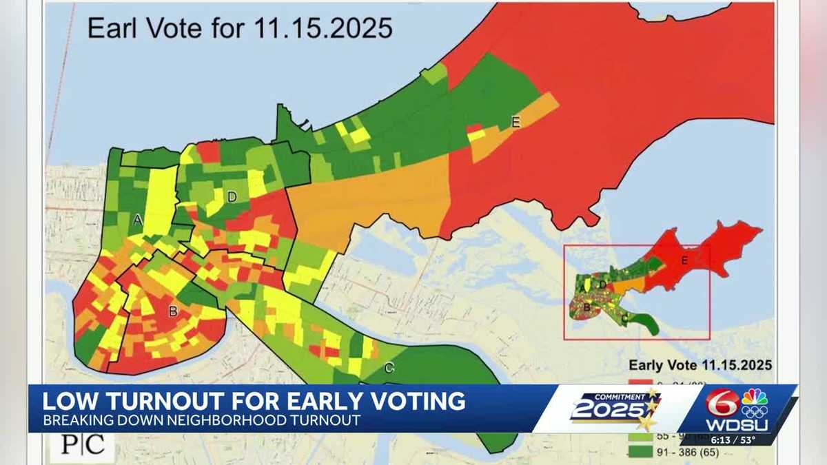 Early voting numbers way down compared to October — We break down what ...