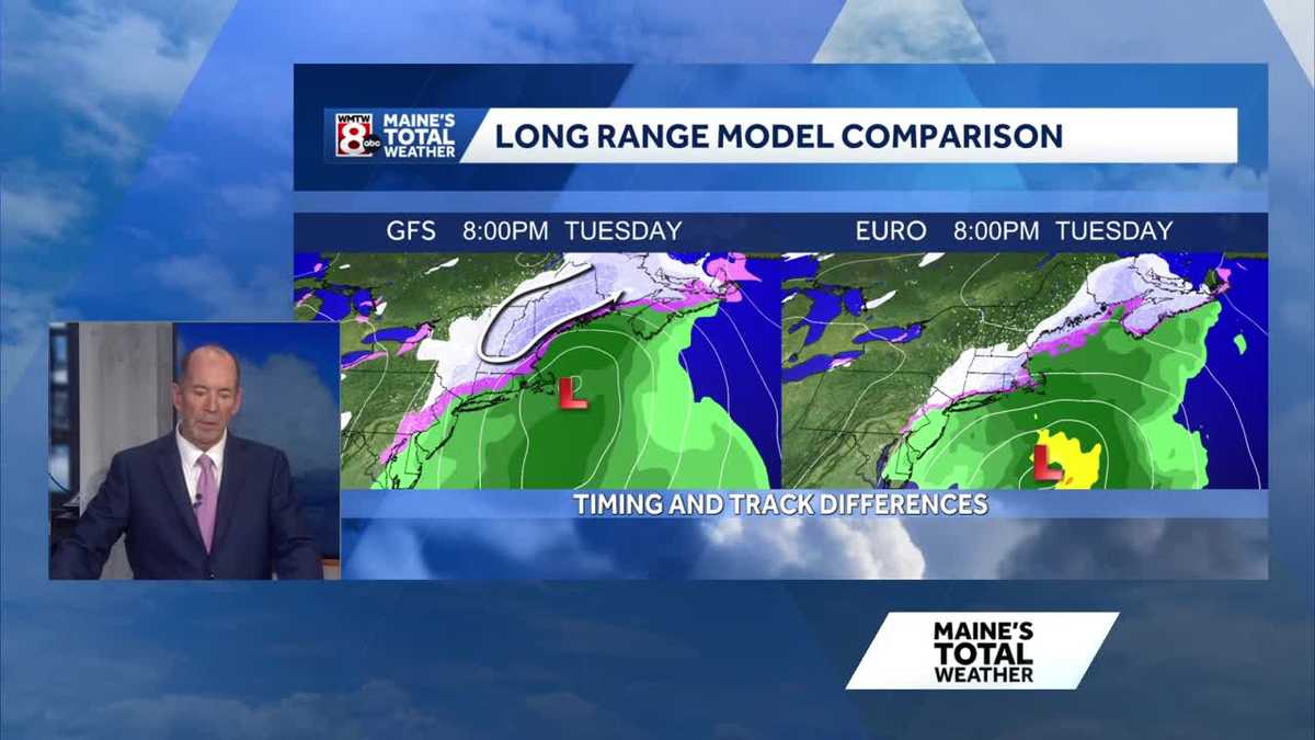First widespread snowfall expected in Maine on Tuesday