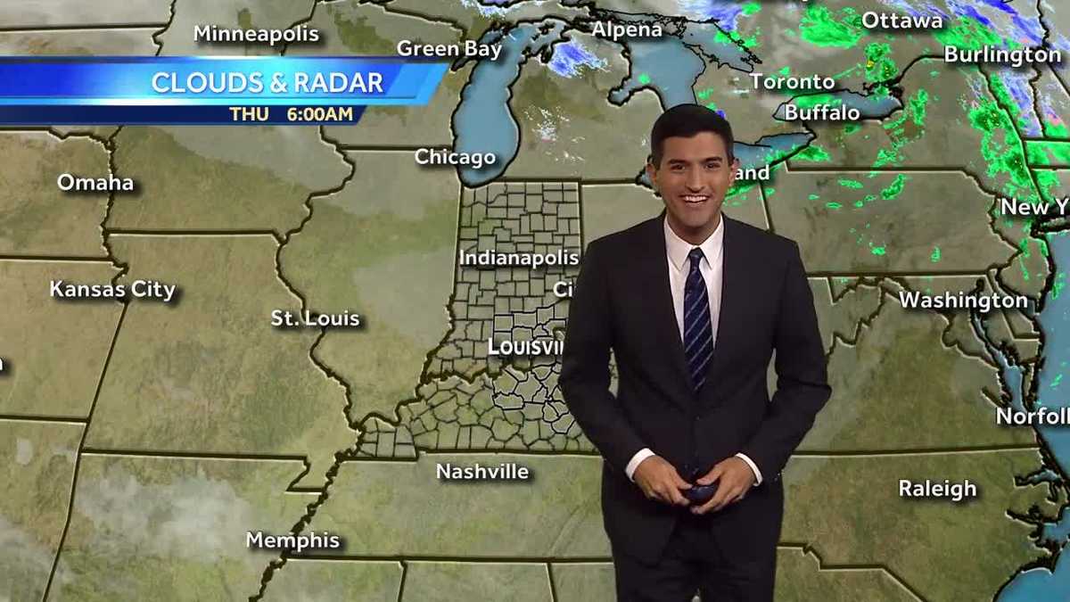 Chilly Thursday forecast