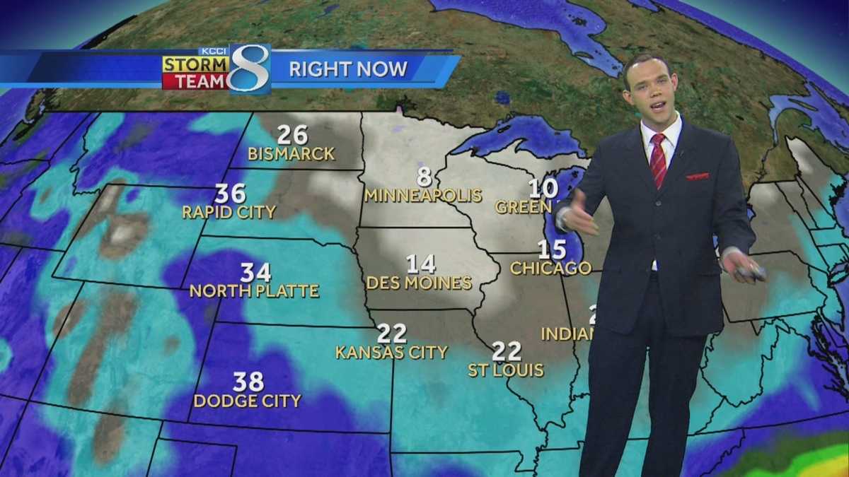 KCCI noon weather forecast