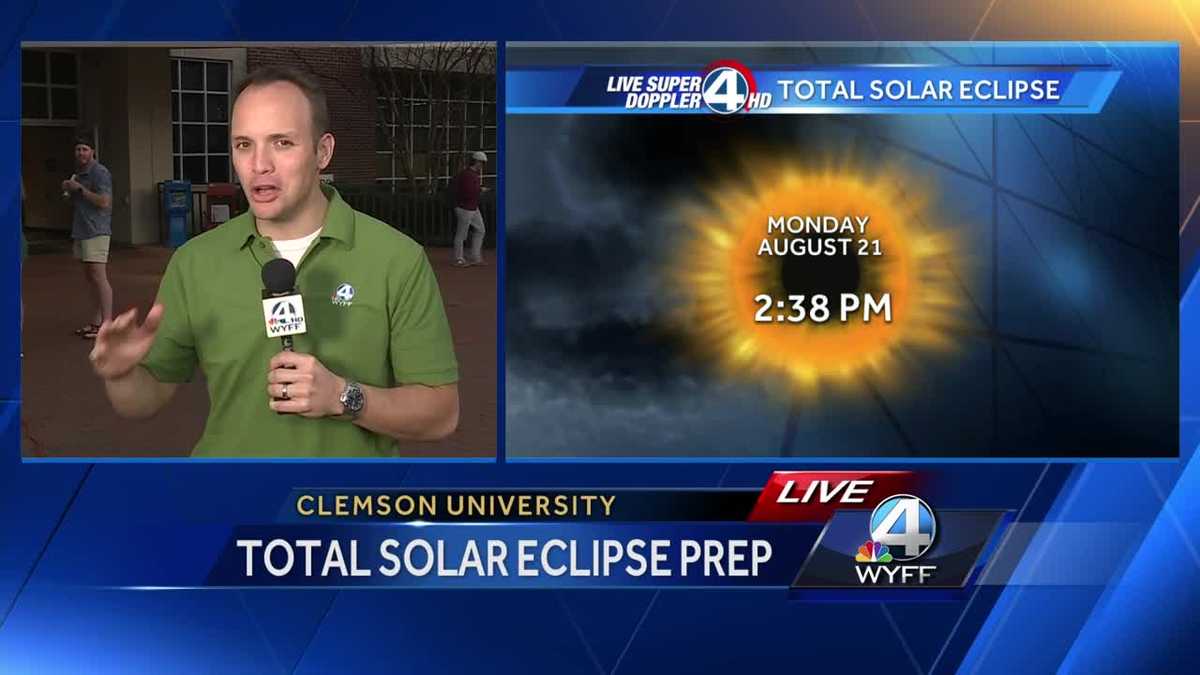 Clemson prepares for the total solar eclipse