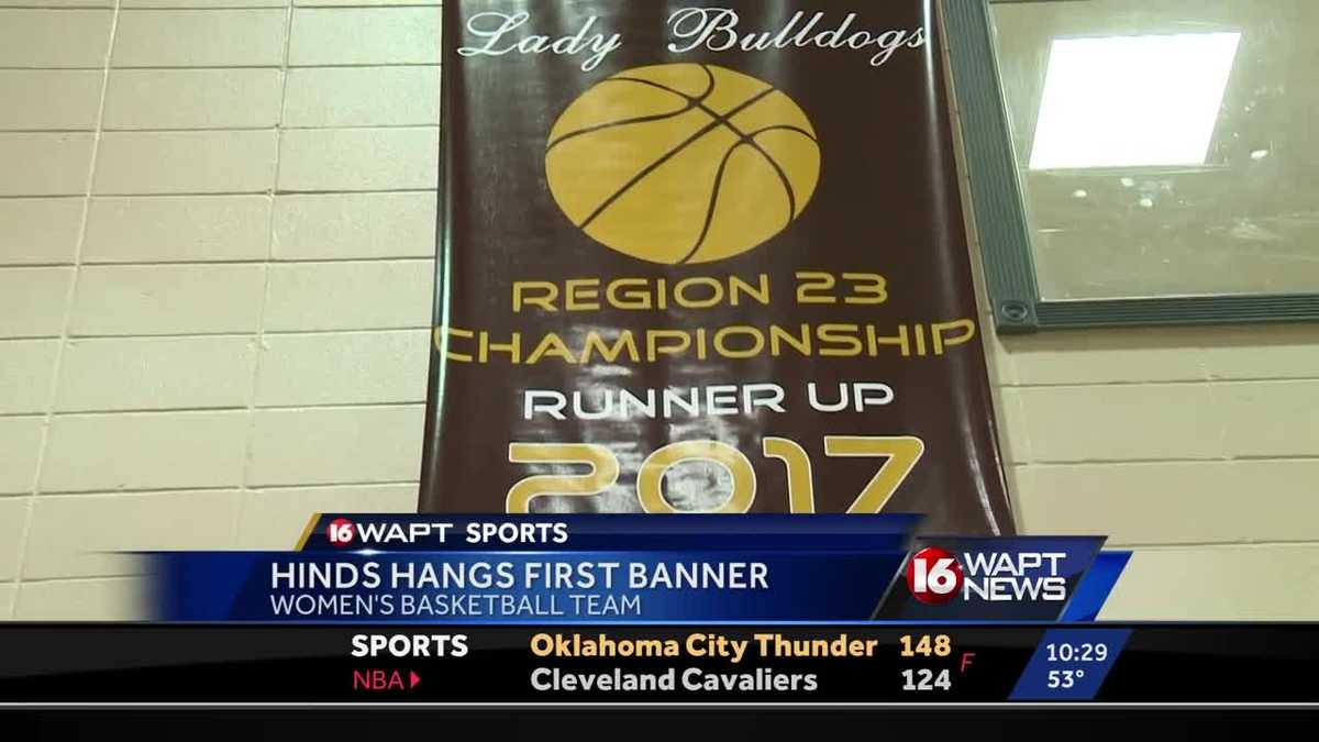 Hinds women's basketball raises first banner