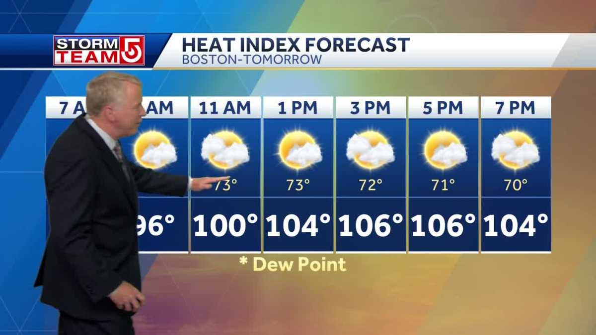 Video: Oppressive heat, humidity persists all weekend
