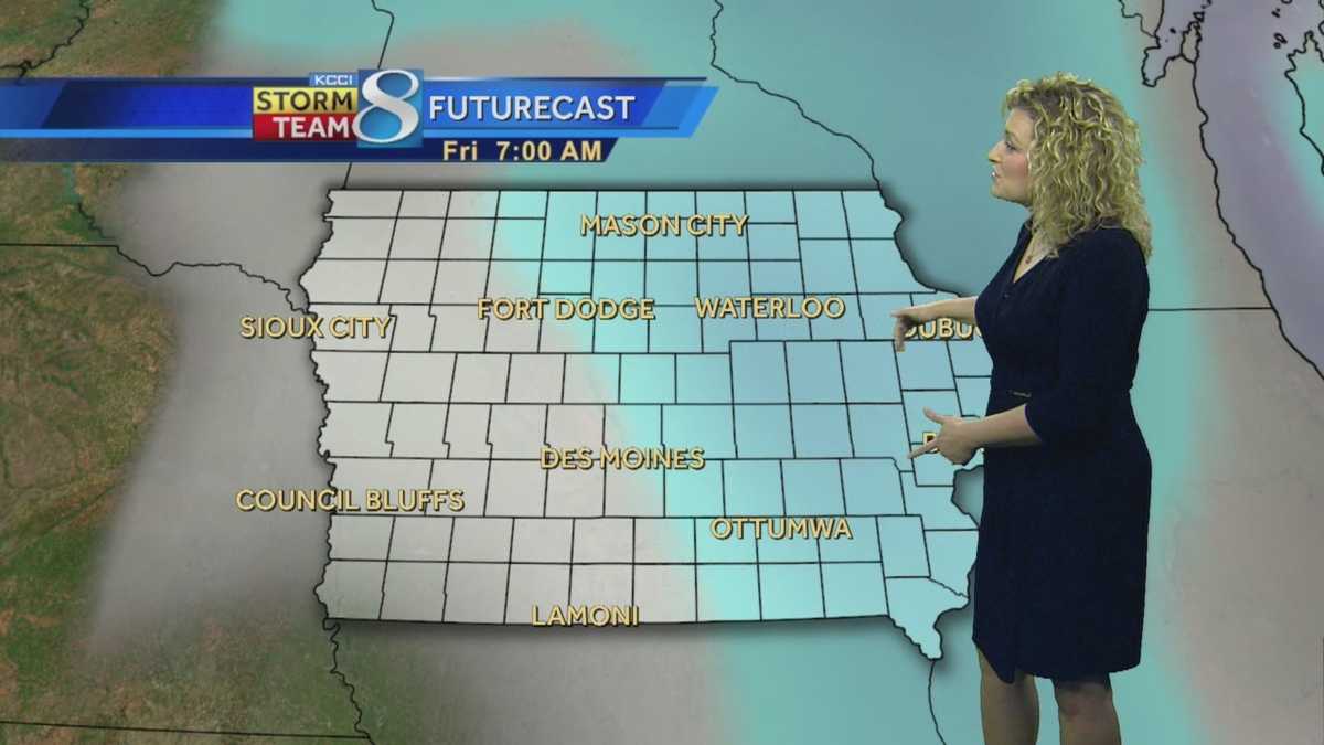 KCCI 8 video weather forecast