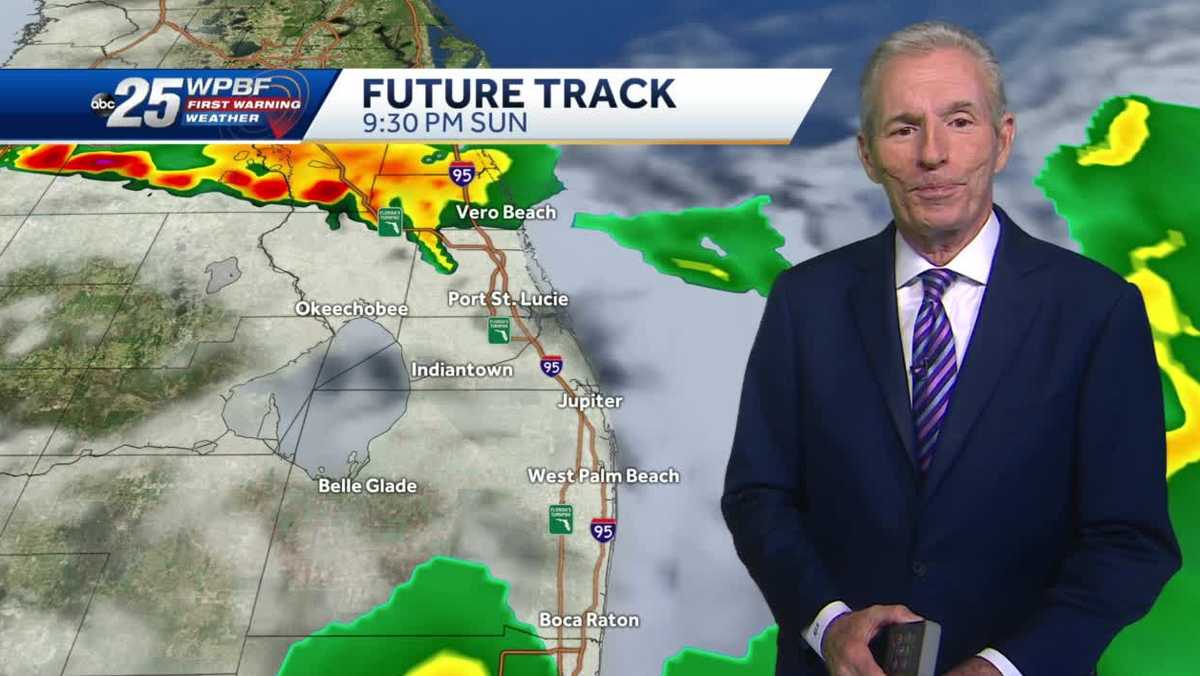 WPBF 25 News to Go - Tracking Rain