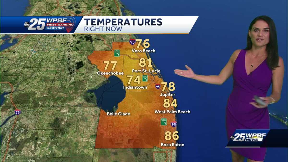 Wet pattern continues for Sunday