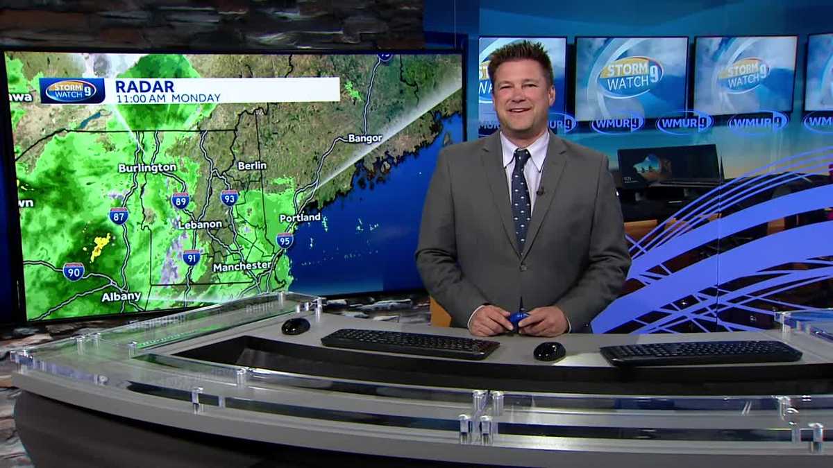 Watch: Clouds, showers throughout day