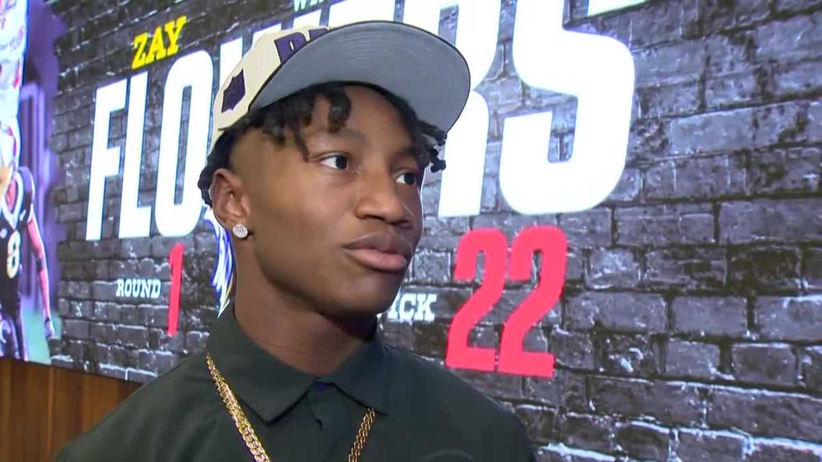 Ravens welcome first-round pick, wide receiver Zay Flowers