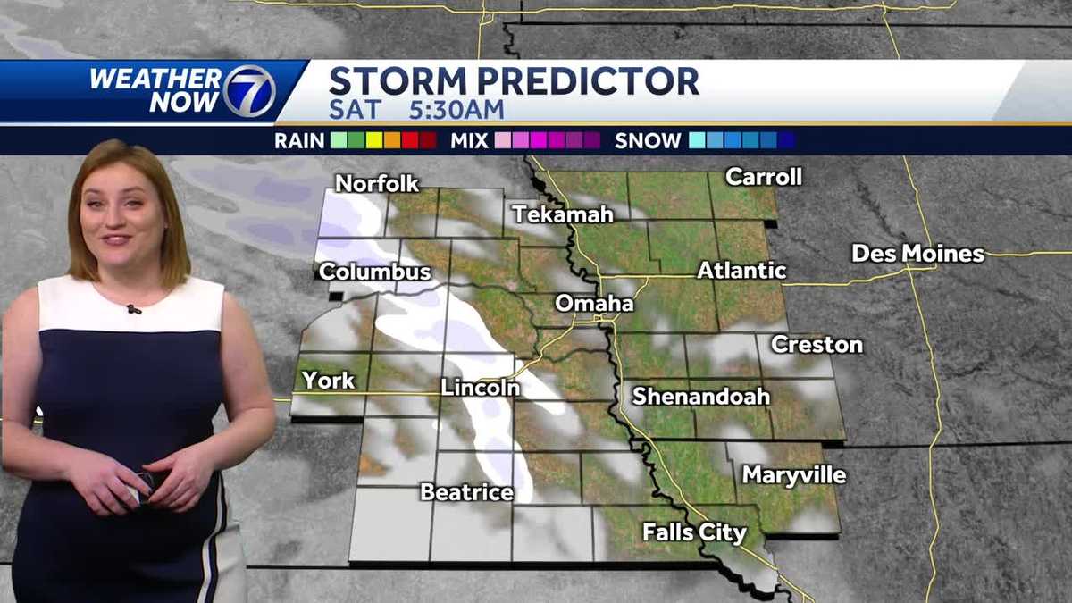 Brisk and breezy Saturday, March 23 morning weather forecast