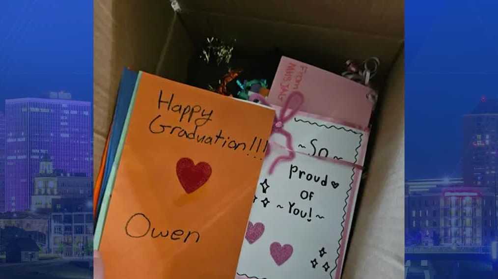 Hundreds of graduation cards sent to teenage son of soldier killed in ...