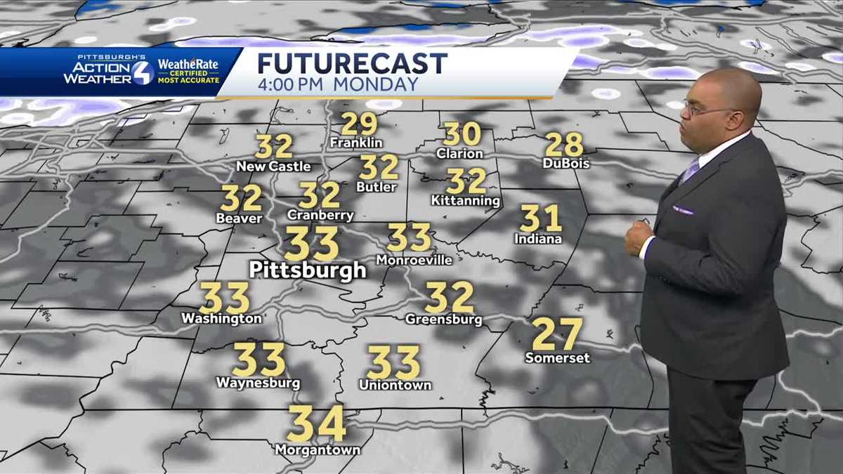 Cold and windy for Monday