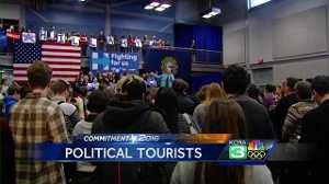 Political tourism new trend during campaign season