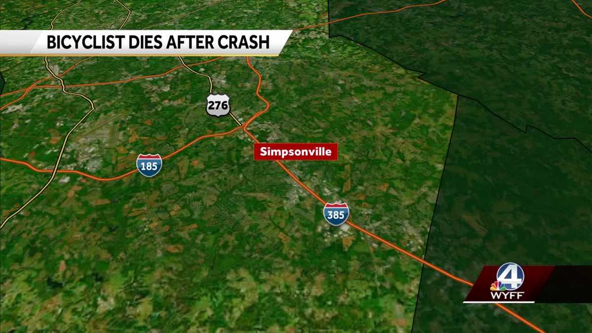 Bicyclist dies days after crash, coroner says