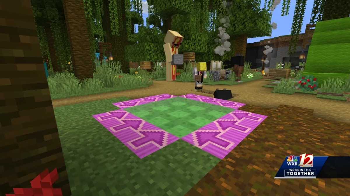 Minecraft allowing students to stay connected during pandemic