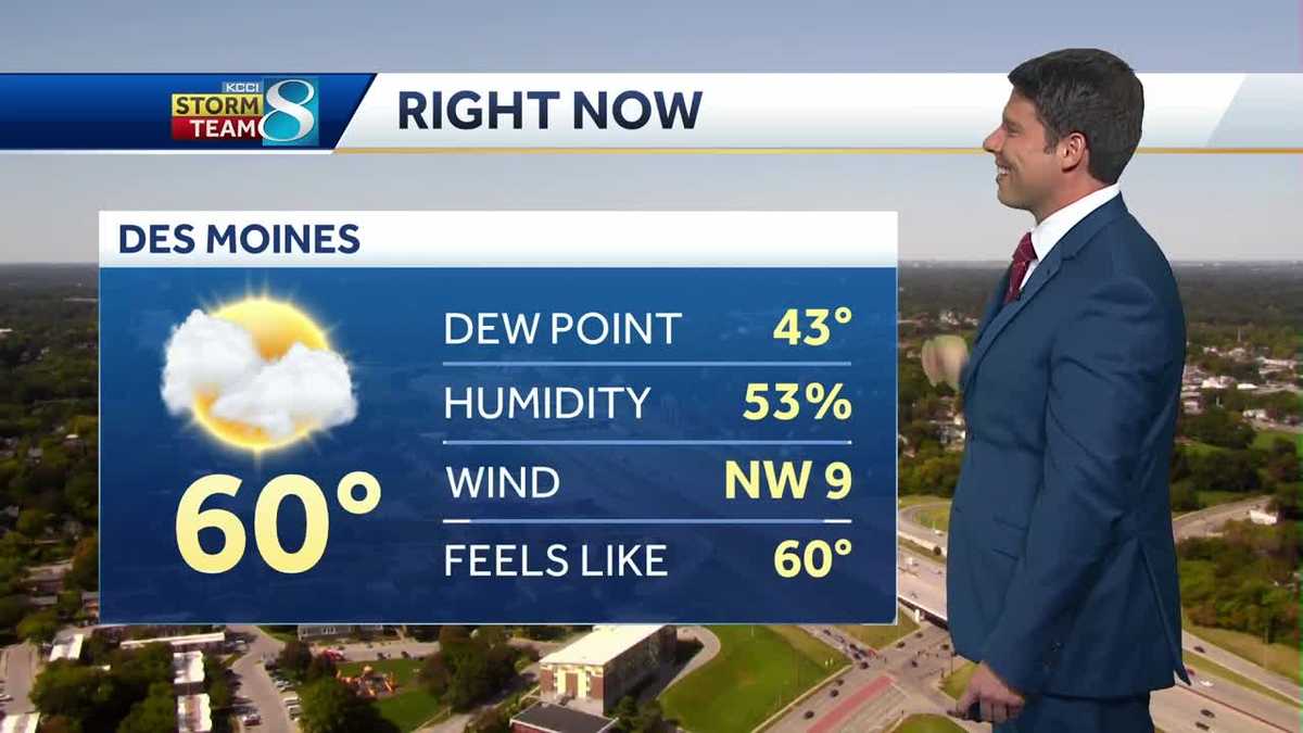 Clear, crisp fall day ahead