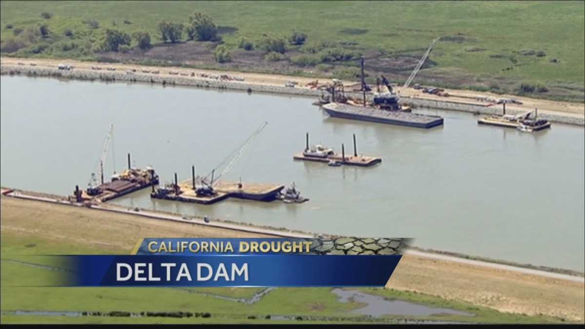 Controversy over Delta water barrier