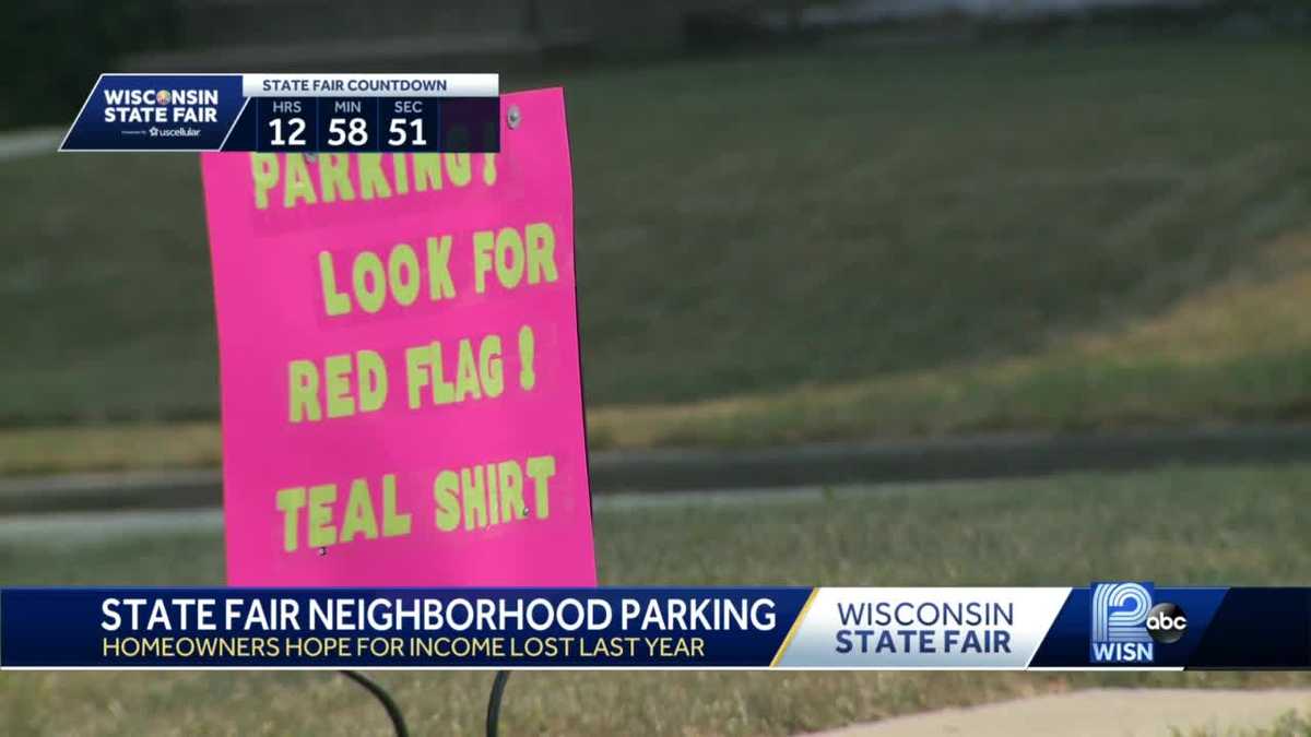Homeowners gear up for Wisconsin State Fair parking after year off